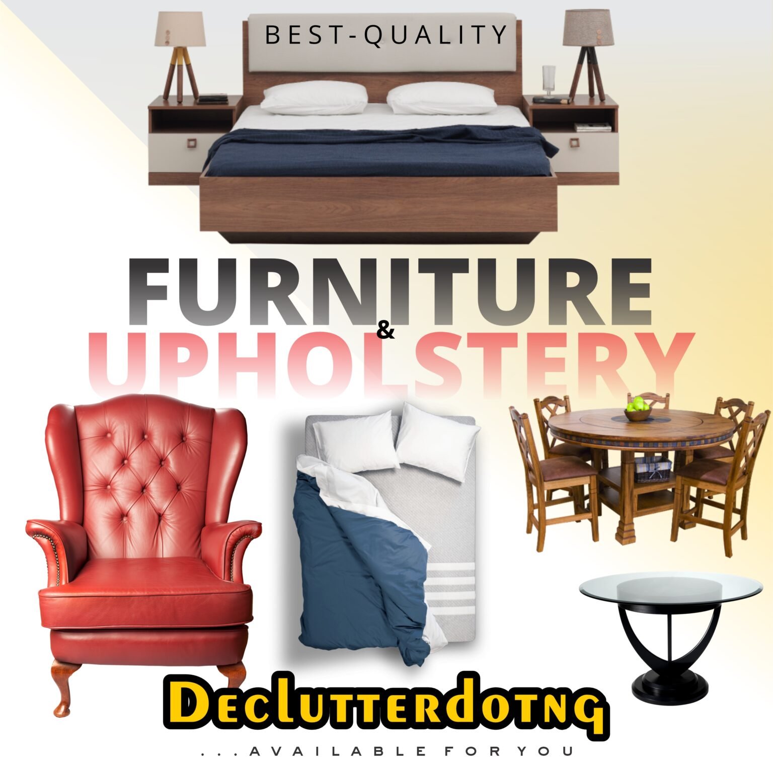 Declutter Dot NG – Household supplies; we are the best declutter in Nigeria